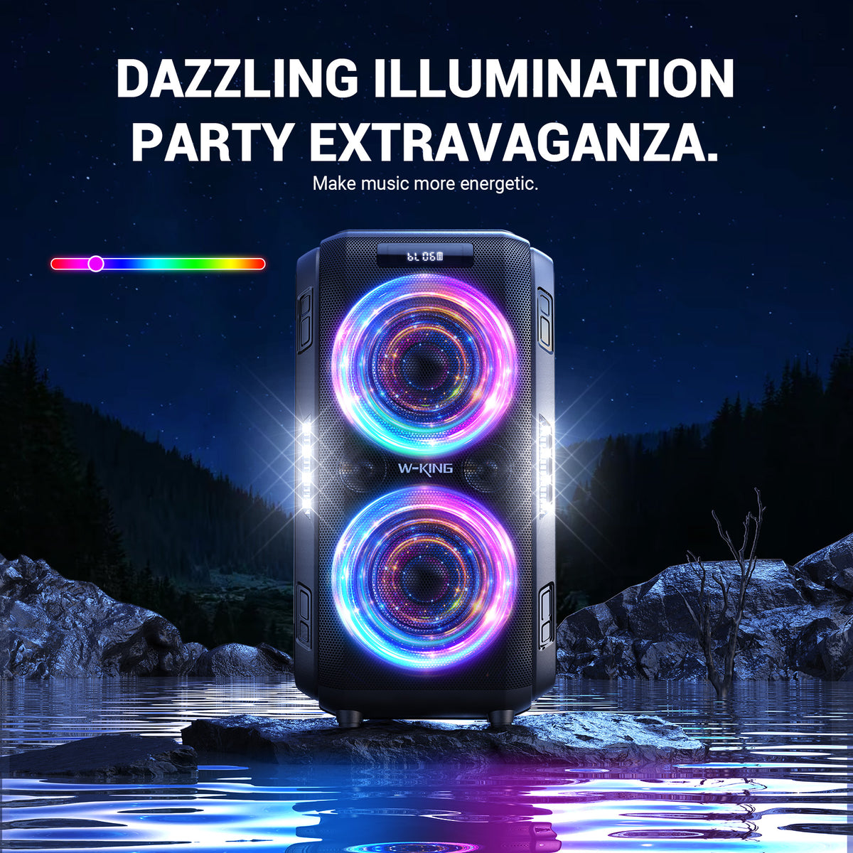 T9 Pro - 250W Output | One-click Boost | 12 Custom Bass Settings | Mic ...