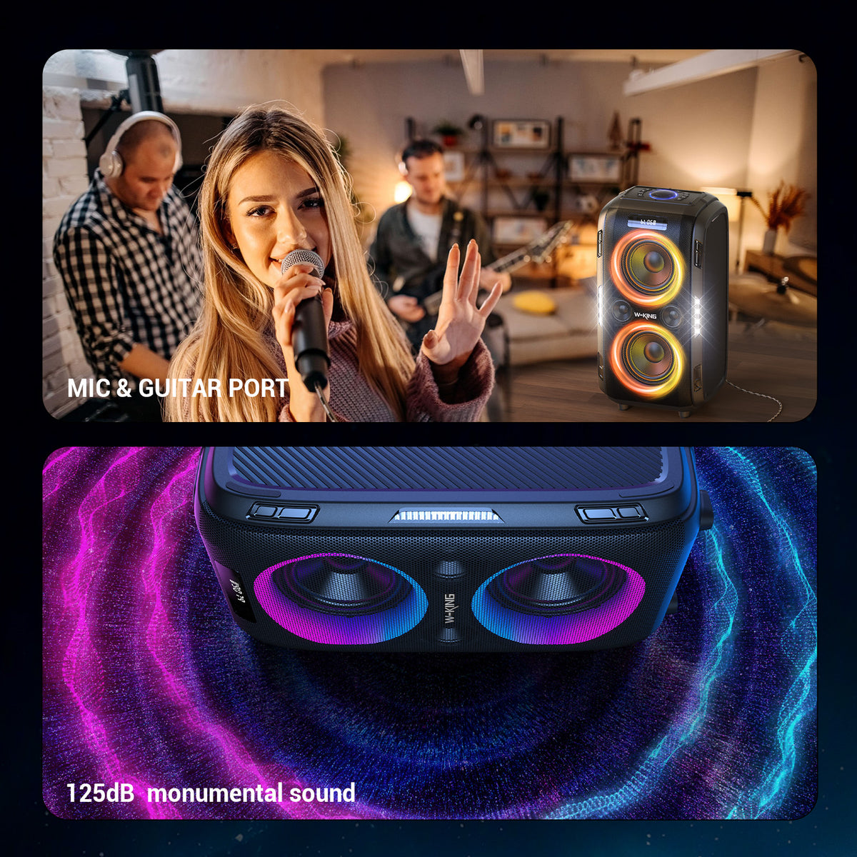 T9 Pro - 250W Output | One-click Boost | 12 Custom Bass Settings | Mic ...